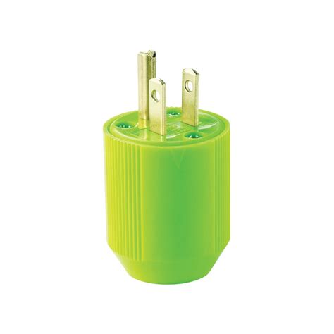Eaton Wiring Devices Bp3867 4gn Electrical Plug 2 Pole 15 A 125 V