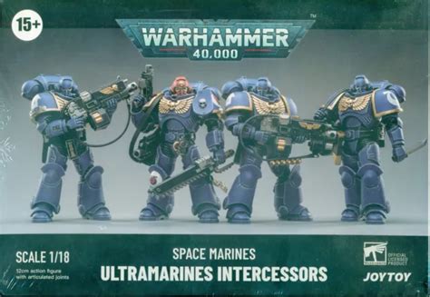Joytoy Warhammer 40k Space Marine Ultramarines Intercessors Bnib £220