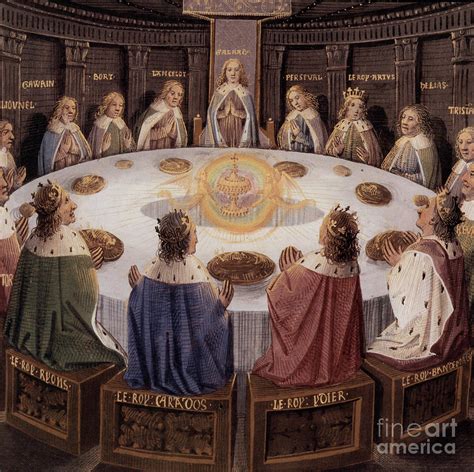 King Arthur And The Knights Of The Round Table Drawings