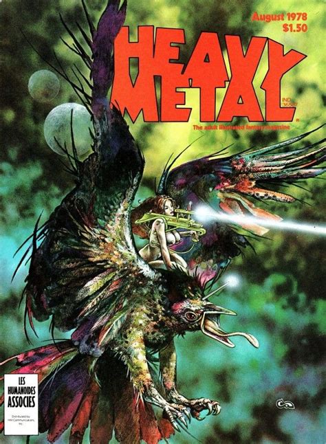 A Selection Of Heavy Metal Magazine Covers From The 1970s Heavy