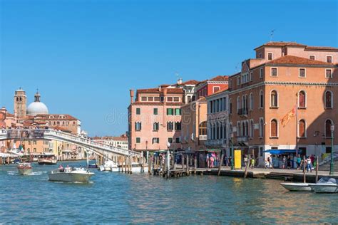Venice Italy September 15 2019 Panoramic View Of The Grand Canal