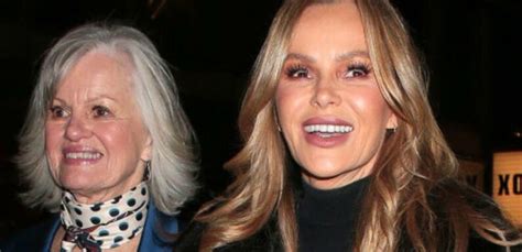 Amanda Holden Flaunts Cleavage In Cut Out Dress At Show With Mum I