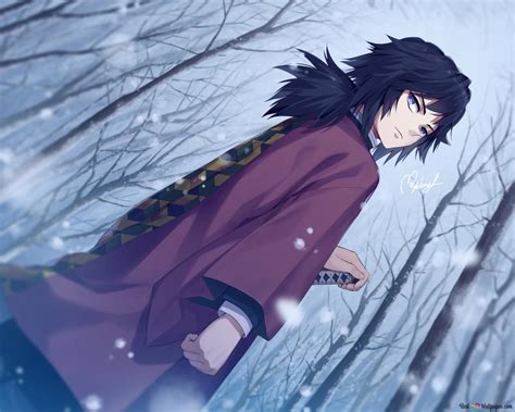 Demon Slayer Giyuu Tomioka 9 Hd Wallpaper Download