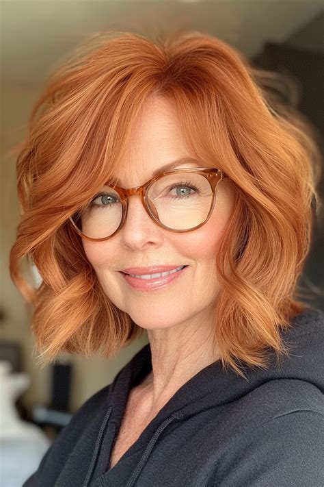 32 Classy Hairstyles For Older Women With Glasses To Try In 2024