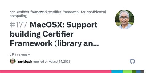 MacOSX Support Building Certifier Framework Library And Certifier Tests On Mac OSX Issue