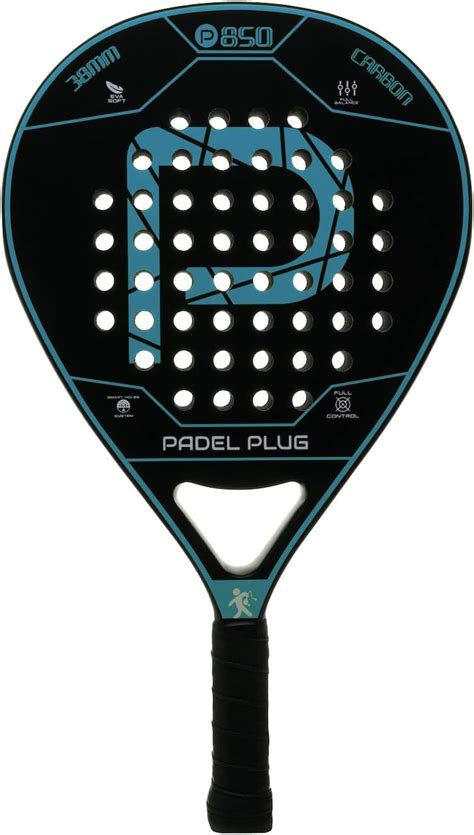 Padel Racket Pro P850 Paddle Racket Carbon Fiber Light Eva Core Memory Foam Tennis Racquet