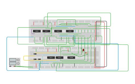 Circuit Design Project Moore Fsm Tinkercad
