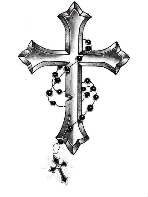 Pin On Tattoos In 2024 Cross Drawing Unique Cross Tattoos Cross