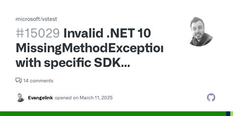 invalid 10 missingmethodexception with specific sdk versions