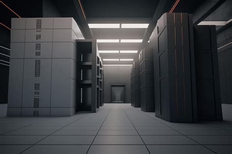 Premium Photo Computer In The Data Center Cloud Computing Service On