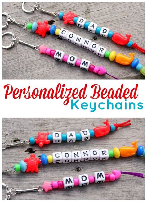 Beading Keychain Tutorial At Eliza Mahoney Blog
