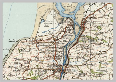 1920 Collection Barnstaple And Exmoor Ordnance Survey Map I Love Maps