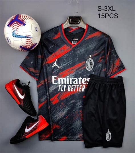خرید کیت آث میلان کانسپت جردن پیراهن شورت ورژن هواداری