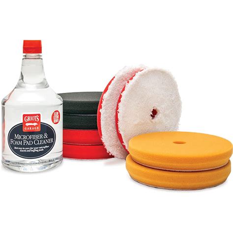 Polish Pad Cleaner Griots Garage Microfiber Fast Finishing Pad For