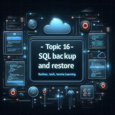 Topic 16 Sql Backup And Restore Protecting Your Data Java