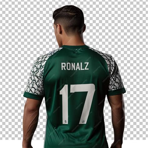 Cristiano Ronaldo En Un Fondo Blanco Psd Premium Generado Con Ia