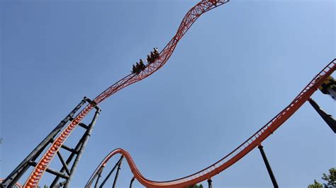 Abismo Parque De Atracciones De Madrid España 🎢 Abyss Roller Coaster Madrid Amusement