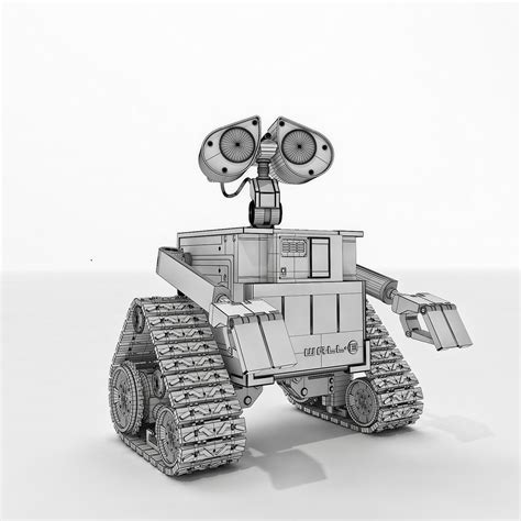 Wall E Modelo 3d 15 Max 3ds Free3d