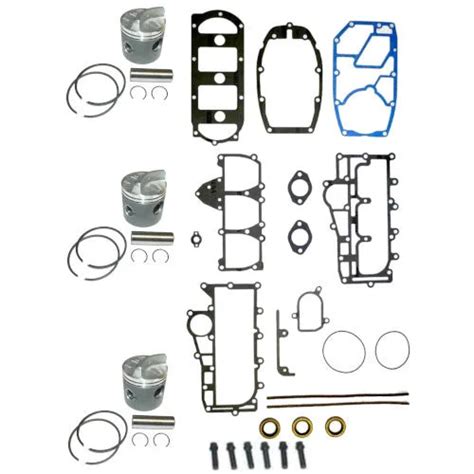 Powerhead Rebuild Kit Mercury Mariner 50 60hp 3 Cyl ~ Vessel Outfitters