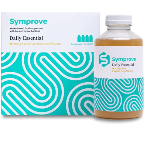 Symprove Daily Essential Mango And Passionfruit Flavour 4 Week Pack