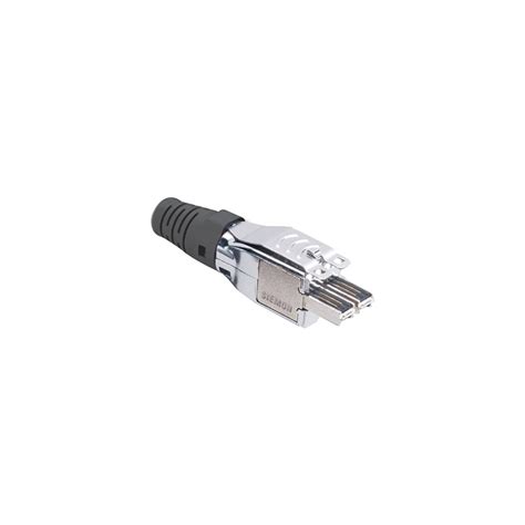 Plug Tera De 4 Pares Compatible Con Cable Solido De 064 055mm 22