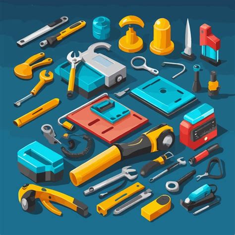 Premium Vector Operating Tools Vector