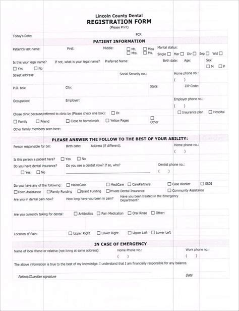 Bilingual Employment Application Template