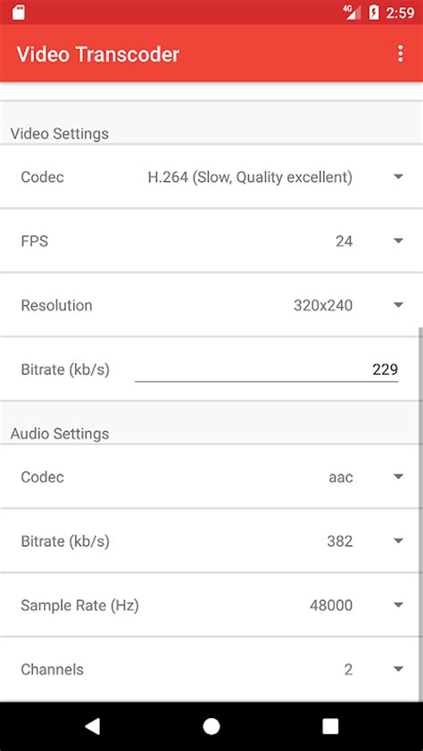video transcoder apk for android download