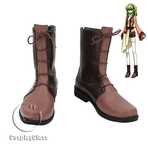 Code Geass Cc Brown Cosplay Shoes Cosplayclass