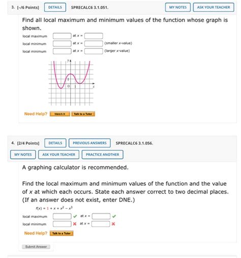 solved 3 6 points] details sprecalc6 3 1 051 my notes