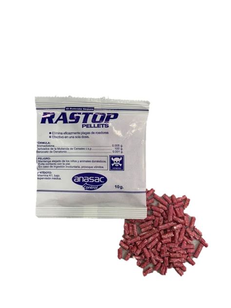 Rastop Pellet caja 5 kg - Profesionalplagas