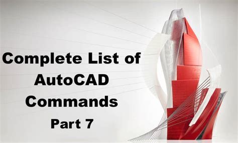 800 Autocad Commands [with Pdf Ebook To Download For Free] Part 7 Caddikt