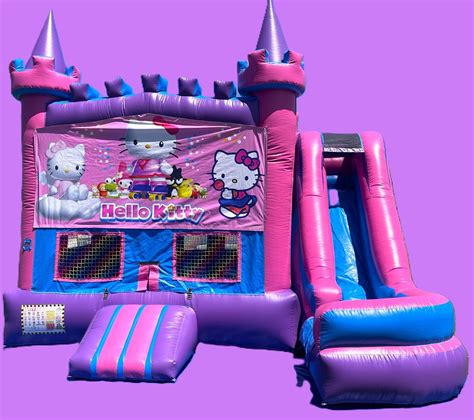 Hello Kitty Slide Bounce House Jump N Play Party Rentals