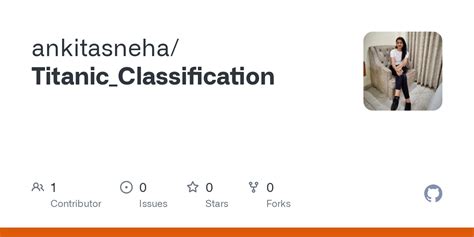 github ankitasneha titanic classification