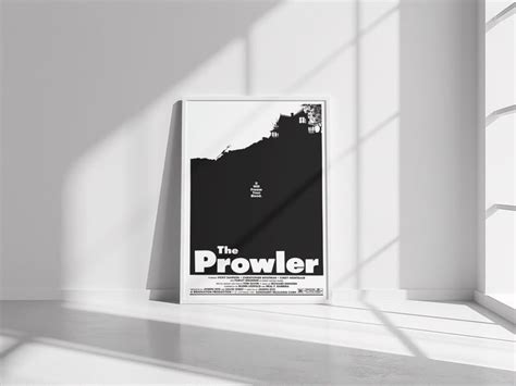The Prowler 1980s Horror Restored Movie Poster Cult Slasher Film Wall