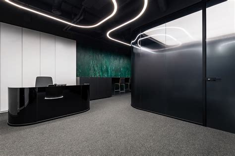 IQ office interior on Behance