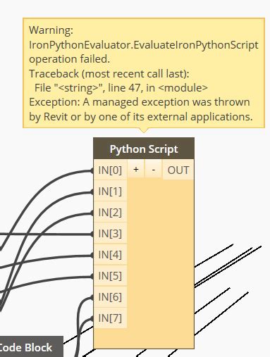 Create Rebarfromcurves Error Revit Dynamo