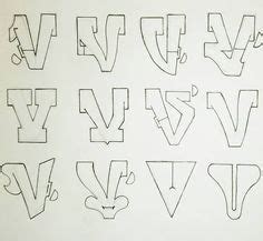 V Graffiti Letter