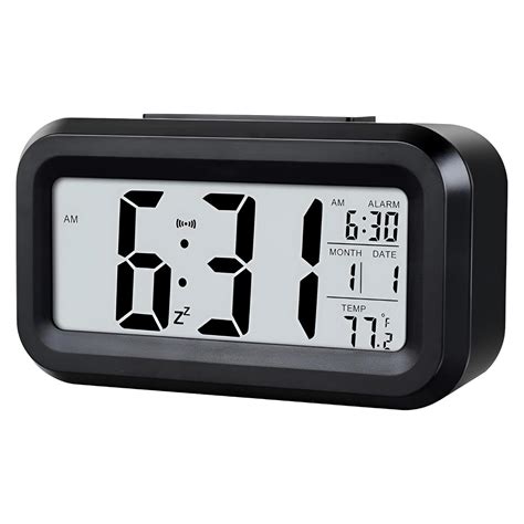 Buy DIYASHI Digital Smart Backlight Battery Operated Alarm Table Clock With Automatic Sensor