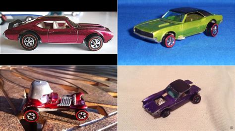 Toys And Games Collectible Toys Lot Of 11 Vintage Mattel Hot Wheels Cars