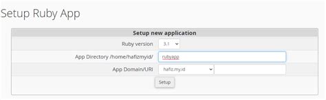 Cara Setup Aplikasi Ruby Di Hosting Cpanel Knowledge Base Jagoan Hosting Indonesia