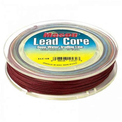 Mason Lead Core Trolling Line 18lb 100yd