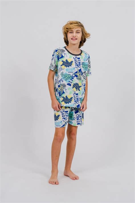 Pijama Infantil Menino Jurassic Pijamas Divertidos E Confortáveis
