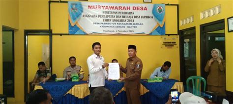 Apbdes Website Resmi Desa Pasirbuyut