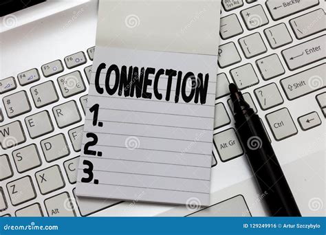 Text Sign Showing Connection Conceptual Photo Relation Association