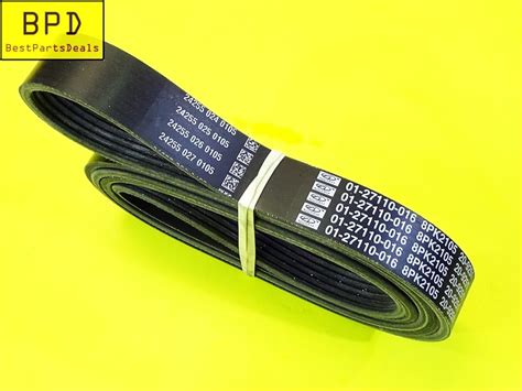 Genuine Freightliner Extreme Duty 8 Rib Poly V Serpentine Belt Oem 01