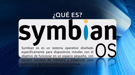 Symbian과 Epoc32 스마트폰 운영 체제의 과거로의 여행
