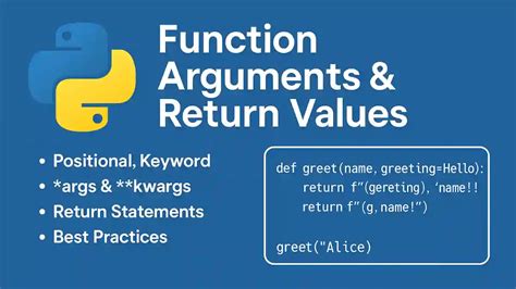 Python Function Arguments And Return Values Complete Guide Quillography