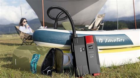 Morpilot 20psi Paddle Board Pump Dual Stage Inflation With Powerful Sup Pump Inflator