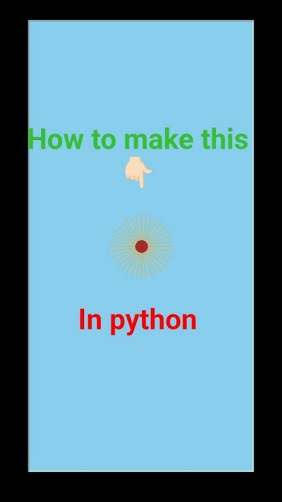 Create A Sunflower Using Python Code Coding Python Shorts Youtube